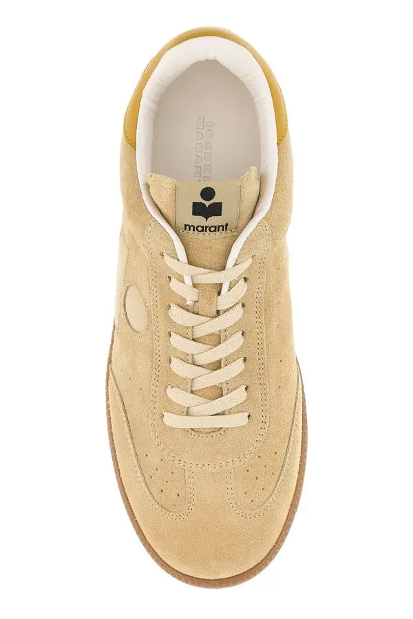 Isabel Marant Étoile Beige Suede Bryce Sneakers