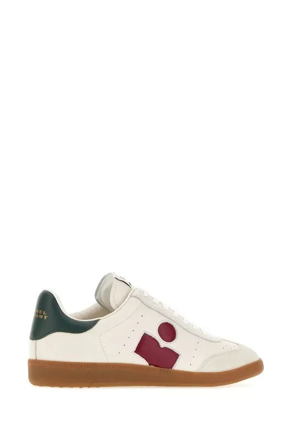 Isabel Marant Étoile Chalk Leather Bryce Sneakers