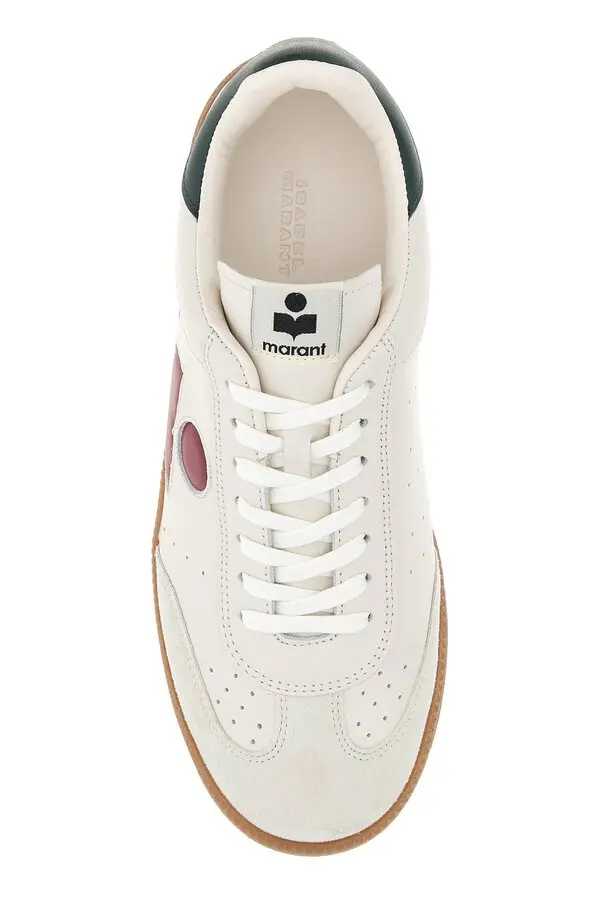 Isabel Marant Étoile Chalk Leather Bryce Sneakers