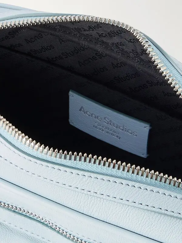 Acne Studios Camero Party Leather Shoulder Bag - Blue
