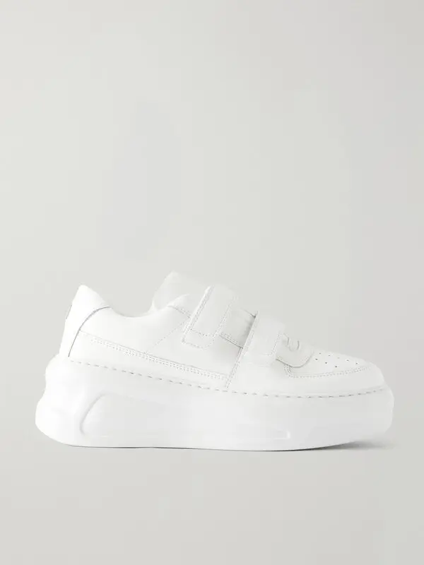 Acne Studios Steffey Leather Platform Sneakers