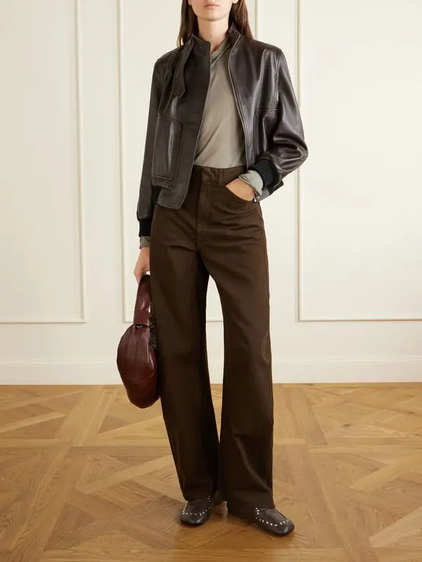 LEMAIRE High-waist Wide-leg Jeans