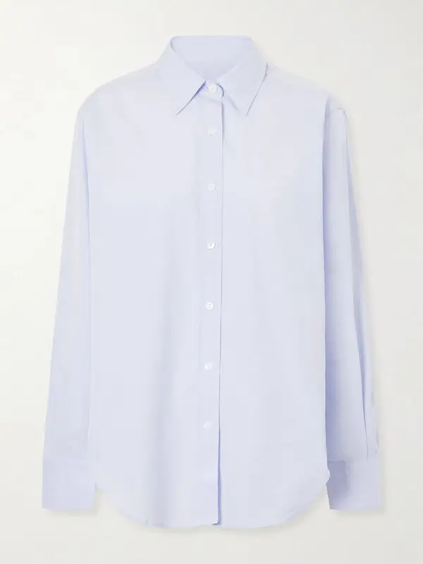Maria Mcmanus Oversized Organic Cotton Poplin Shirt