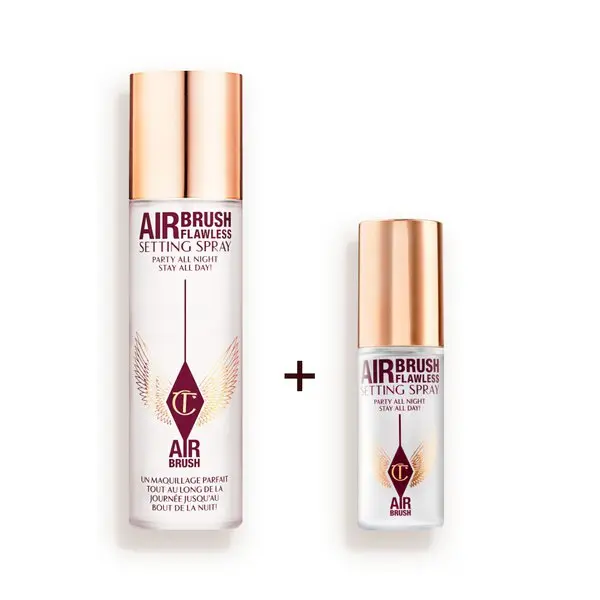 Charlotte Tilbury Airbrush Flawless Setting Spray Full-size + Travel-size Duo