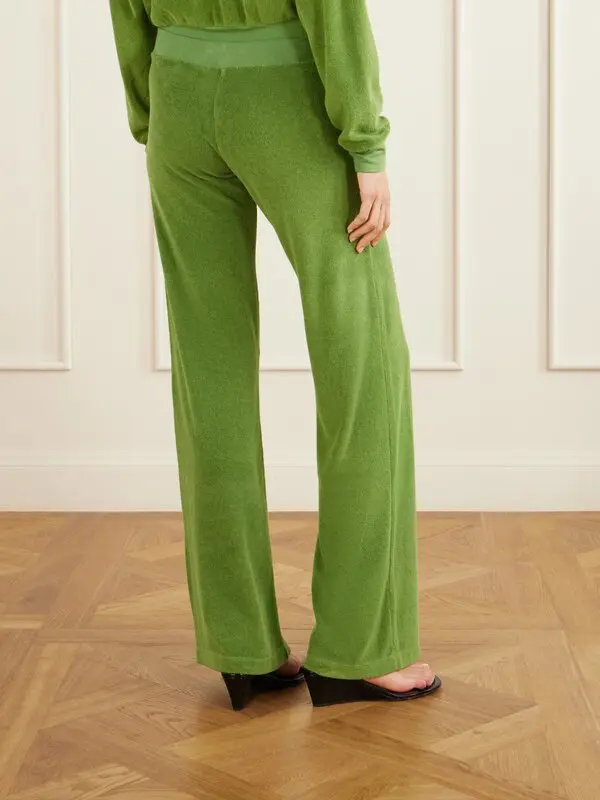 Eterne Cotton-blend Wide-leg Lounge Pants