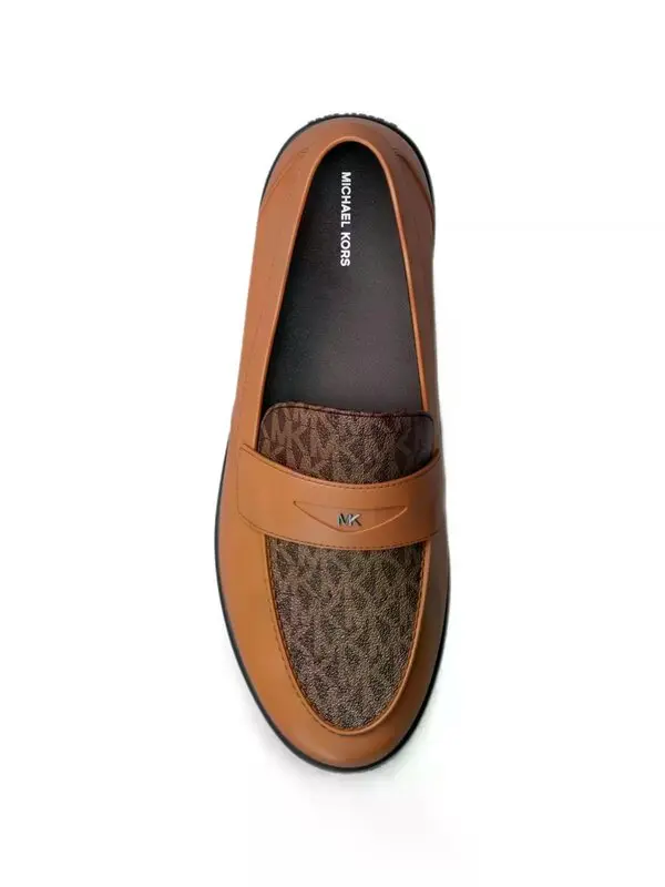 Michael Kors Wesley Logo-print Loafers