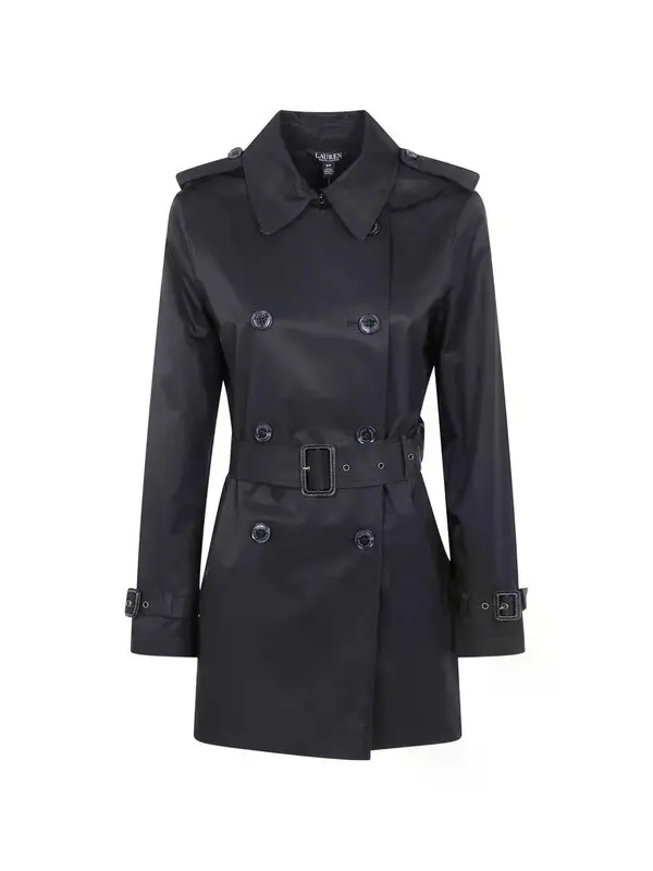 Ralph Lauren Double-breasted Belted Trench Coat