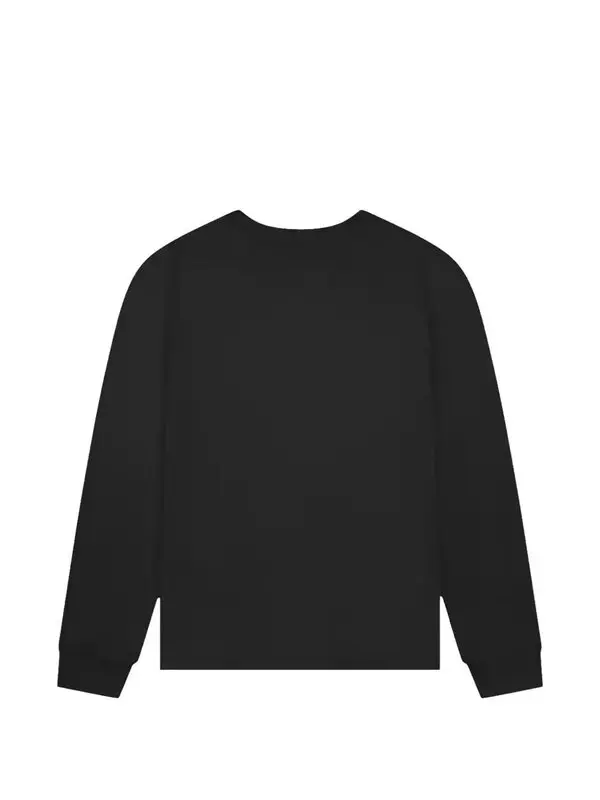 DENIM TEARS Peace Wreath Long-sleeve T-shirt - Black