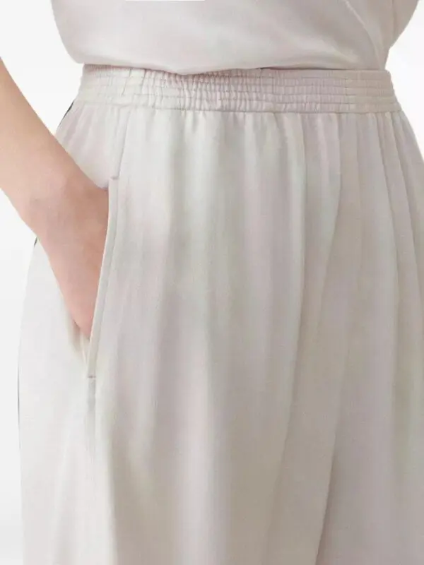Fabiana Filippi Elasticated Waist Wide-leg Trousers