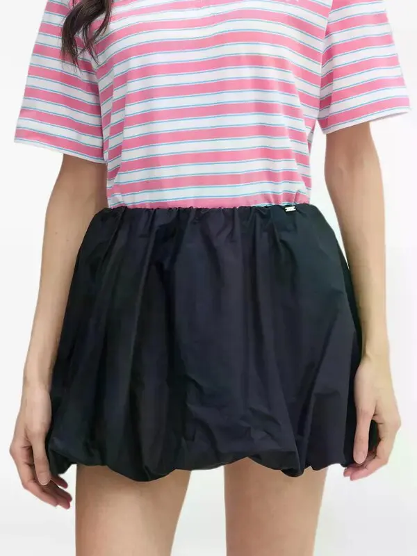 GAUDI Elasticated Bubble-hem Mini Skirt