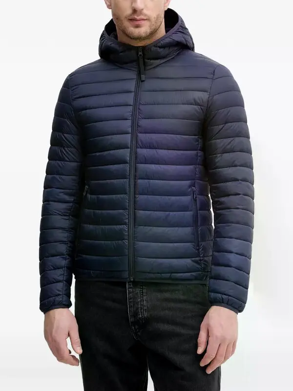 BENETTON Quilted Hooded Jacket