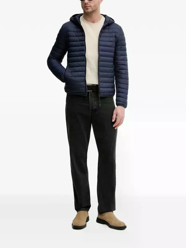 BENETTON Quilted Hooded Jacket
