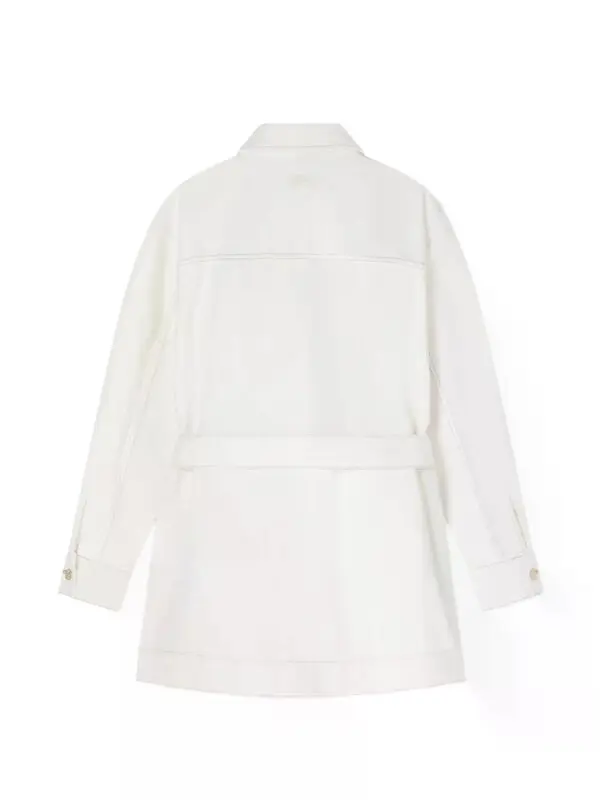 Emporio Armani Belted Denim Jacket