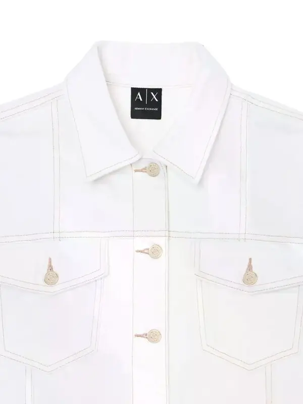Emporio Armani Belted Denim Jacket