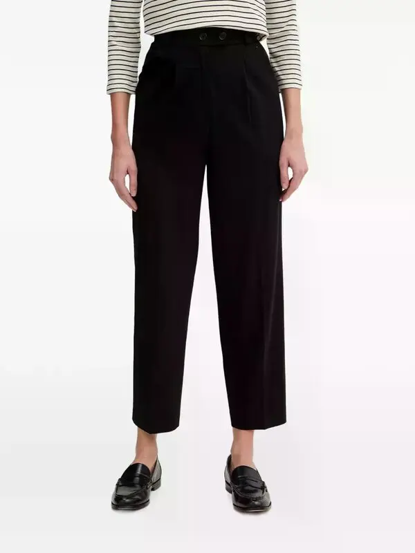BENETTON Pleated Straight-leg Trousers