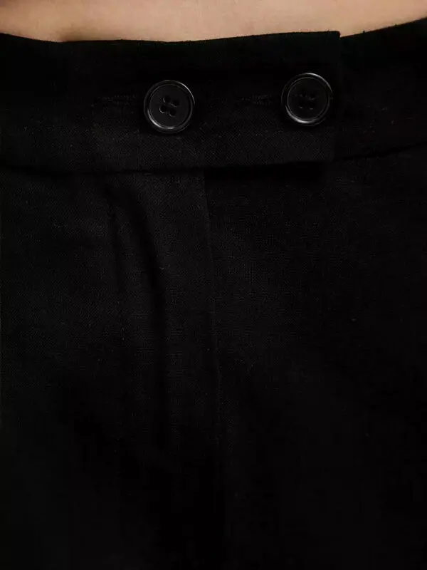BENETTON Pleated Straight-leg Trousers