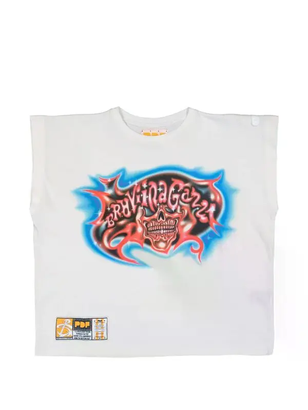 PDF Graphic-print Tank Top