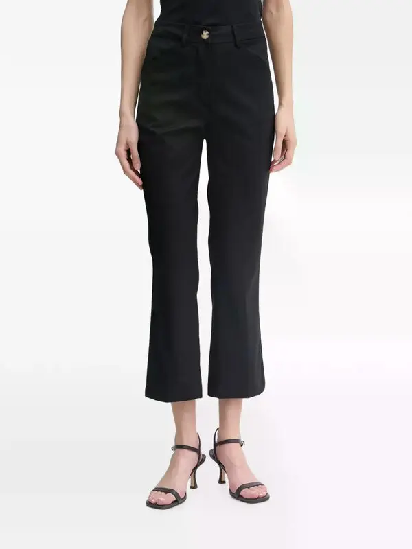 BENETTON Cropped Flared Trousers