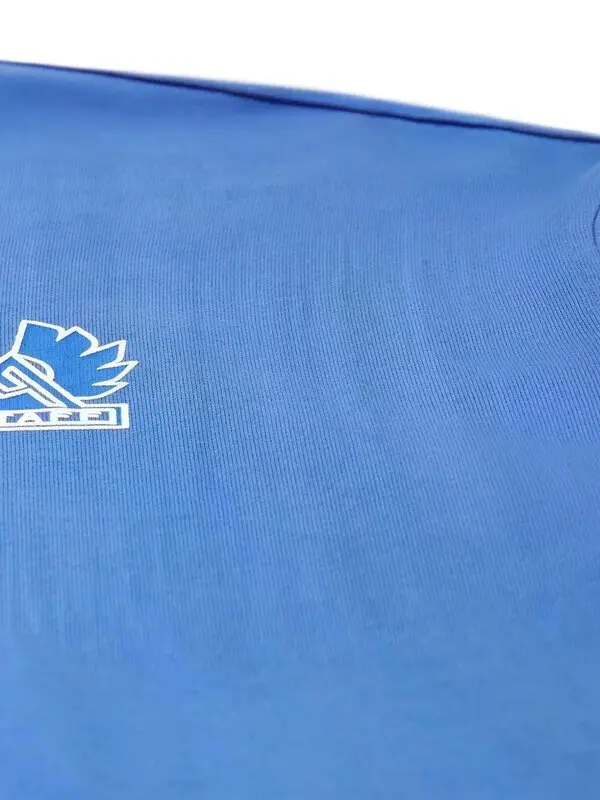 Belstaff Logo-print Cotton T-shirt - Blue