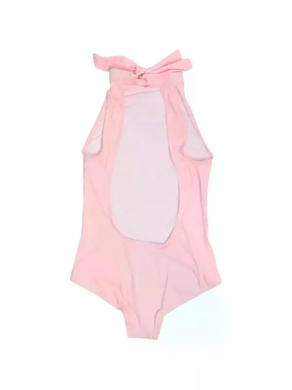 EMILIA WICKSTEAD Halterneck Back-tie Swimsuit