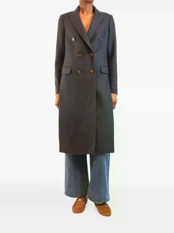 Brunello Cucinelli Double-breasted Cashmere Coat