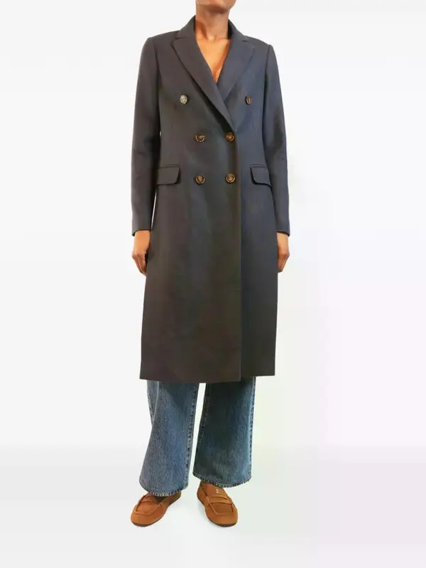 Brunello Cucinelli Double-breasted Cashmere Coat