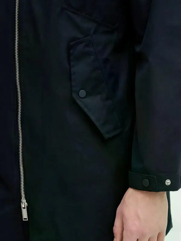 BENETTON Hooded Zip-up Jacket With Drawstring