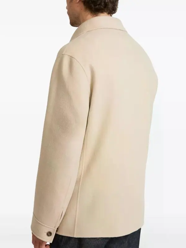 YVES SALOMON Wool-cashmere Shirt Jacket
