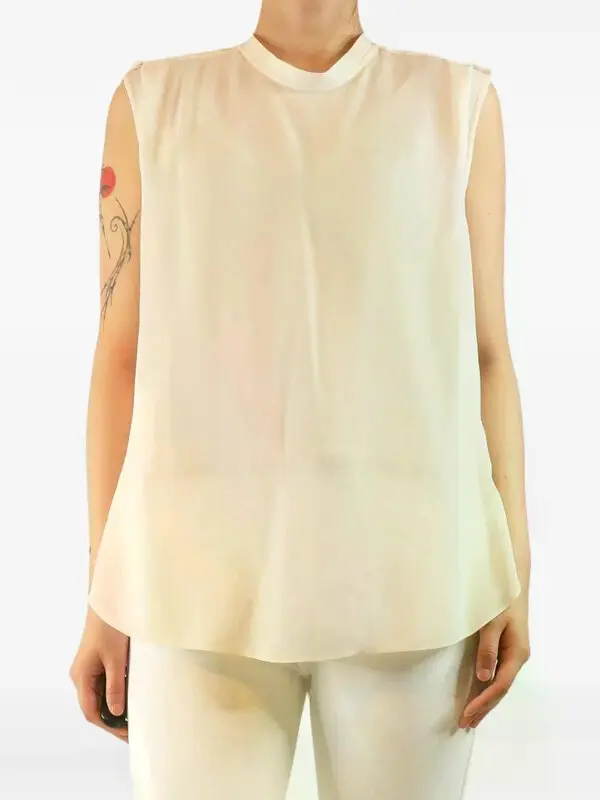 3.1 Phillip Lim Sleeveless Silk Blouse
