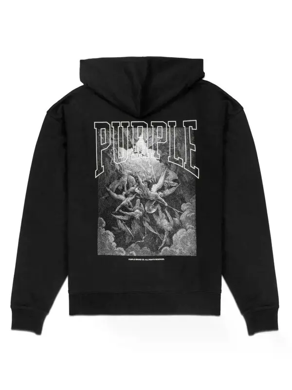 PURPLE BRAND Fallen Hoodie