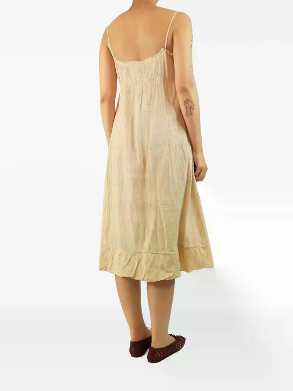 DOSA Sleeveless Spaghetti Strap Square Neck Midi Dress