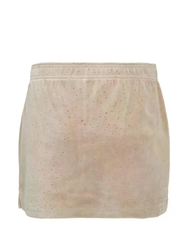 Alexander Wang Crystal-embellished Mini Skort