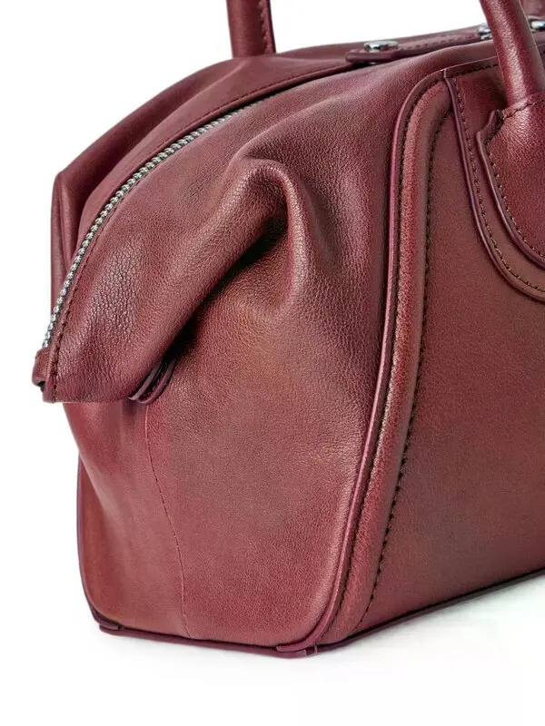 VIVIENNE WESTWOOD Logo Plaque Leather Shoulder Bag