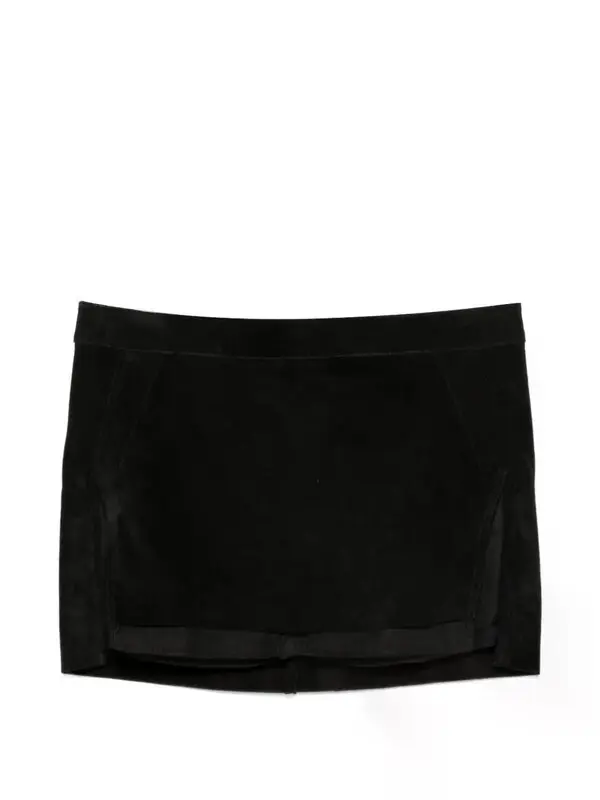 Rick Owens Leather Skirt