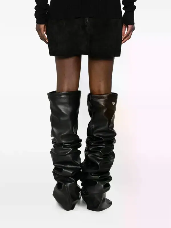 Rick Owens Leather Skirt