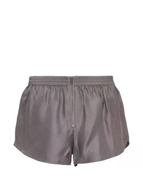 Alexander Wang Silk Track Mini Shorts