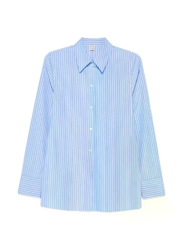 TOTEME Striped Poplin Shirt