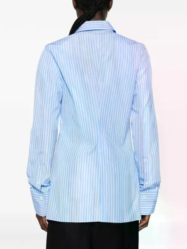 TOTEME Striped Poplin Shirt
