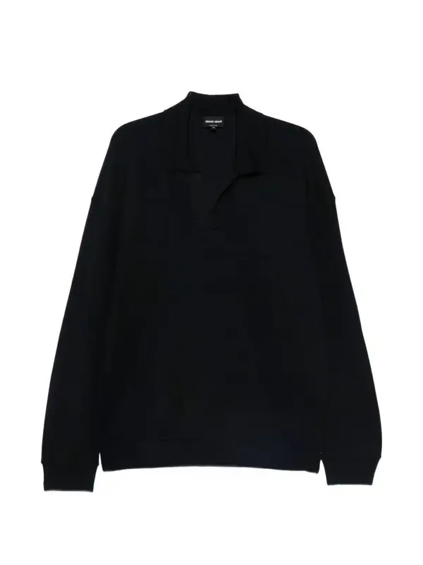 Giorgio Armani Long-sleeve V-neck Sweater