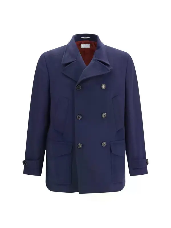Brunello Cucinelli Double-breasted Wool Coat