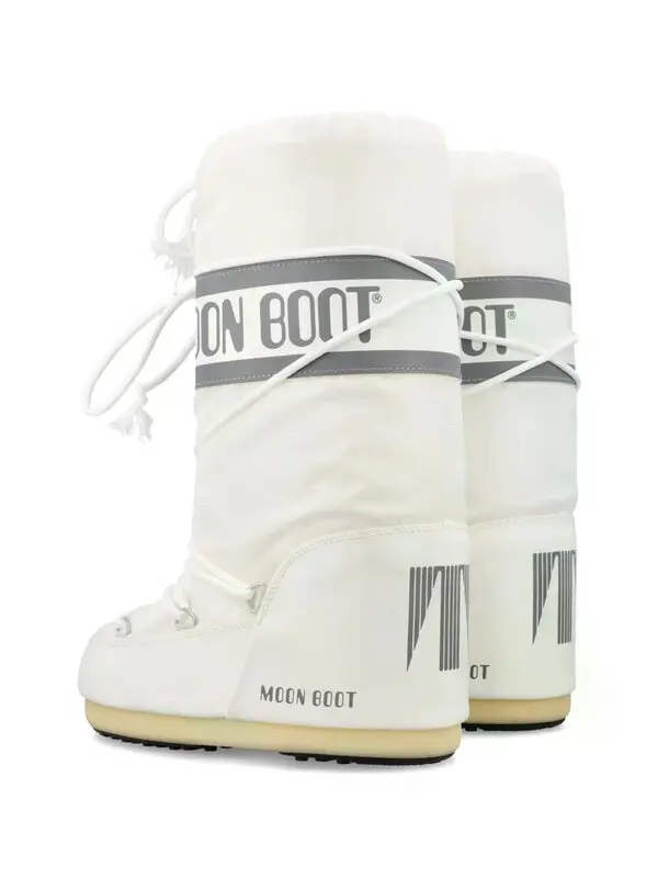 Moon Boot Icon Lace-up Water-repellent Boots - White