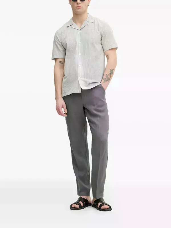 BENETTON Pressed Crease Straight-leg Trousers
