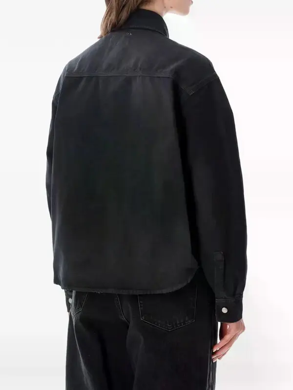 Carhartt Work In Progress Georgia Logo-patch Button-up Shirt Jacket