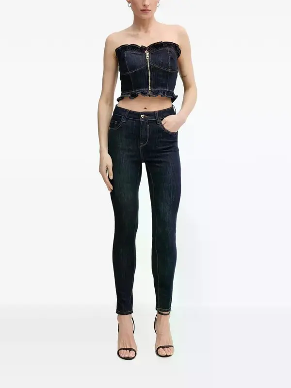 GAUDI Skinny Jeans With Logo Plaque