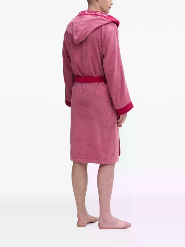 BENETTON Hooded Belted Dressing Gown