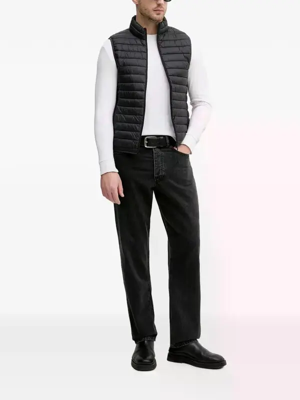 BENETTON Quilted High-neck Gilet