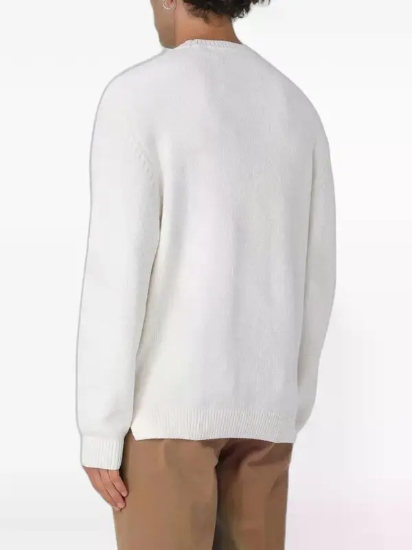 Armani Exchange Cable Knit Crew Neck Sweater