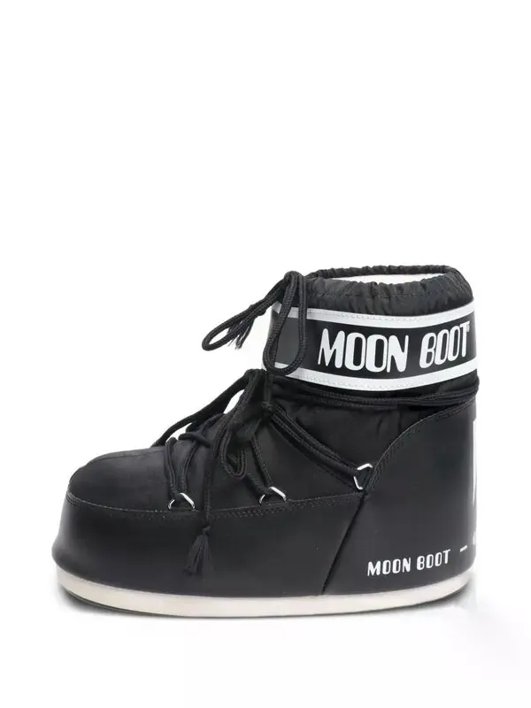 Moon Boot Logo Print Lace-up Snow Boots