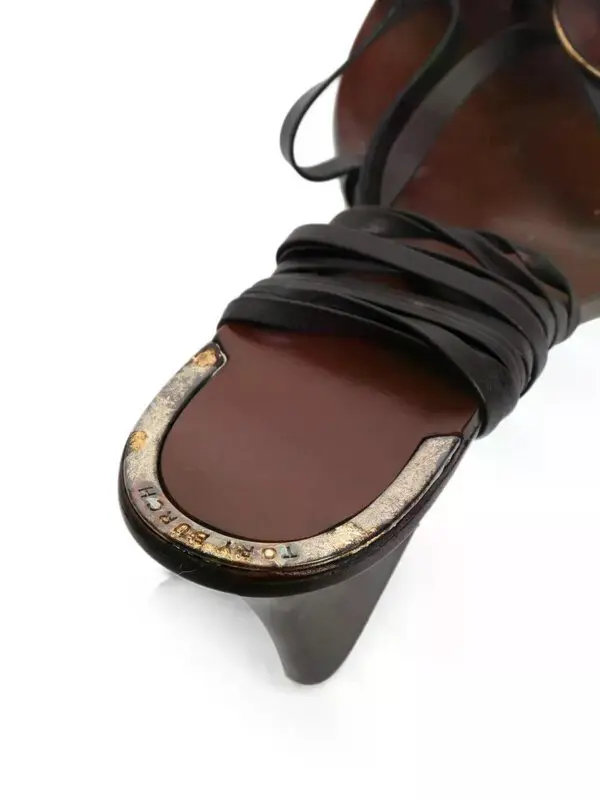 Tory Burch Patos Lace-up Heeled Sandals