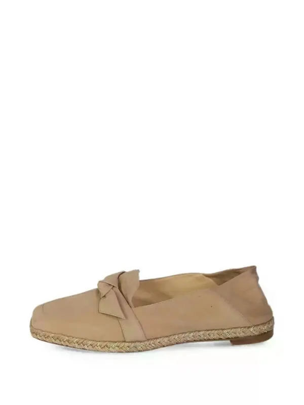 ALEXANDRE BIRMAN Knot-detail Square-toe Espadrilles